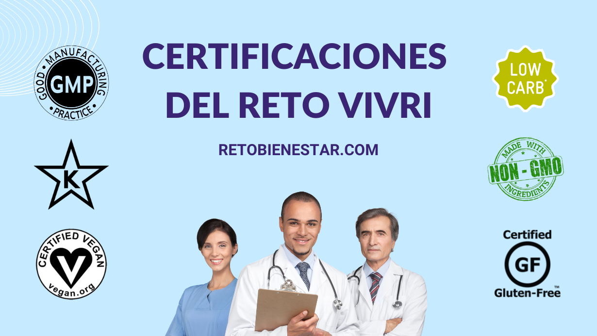 Las certificaciones del Reto VIVRI - Reto Bienestar